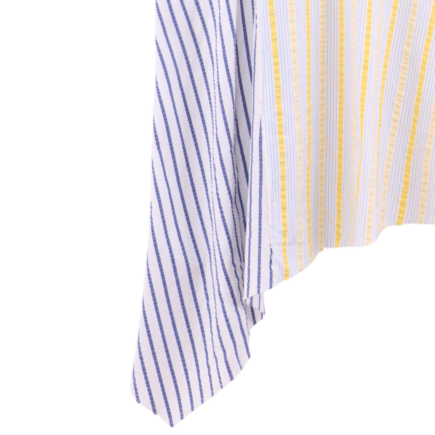 PORTSPURE - PORTSPURE 拼接條紋洋裝 - BreezeOnline 微風精品線上