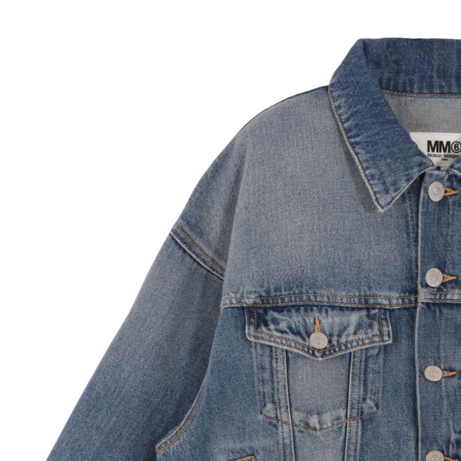 MM6 Kids - MM6 Kids 水洗丹寧牛仔外套 - BreezeOnline 微風精品線上