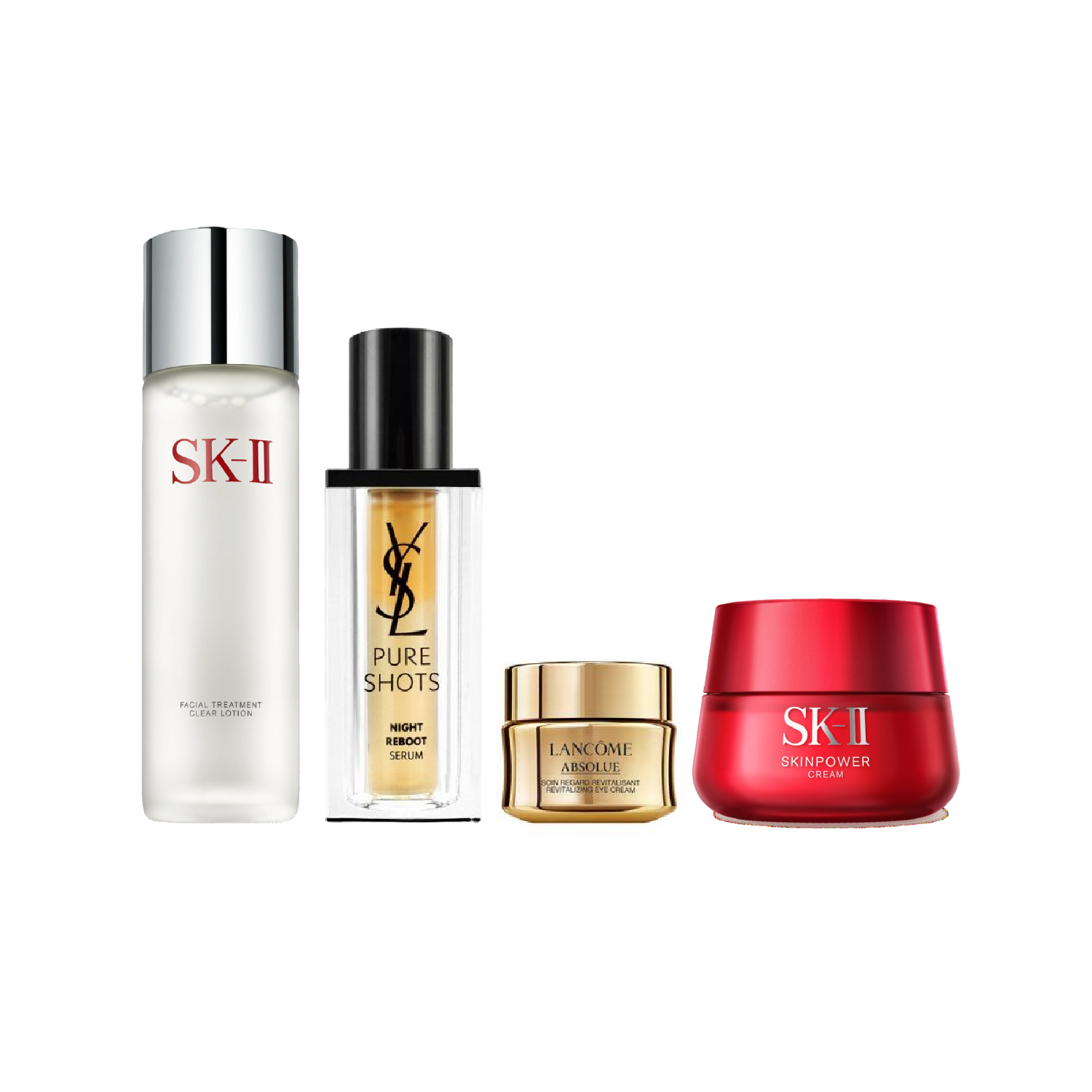 YSL/SK-II/LANCOME - 超級亮采黃金肌活組 - BreezeOnline 微風精品線上