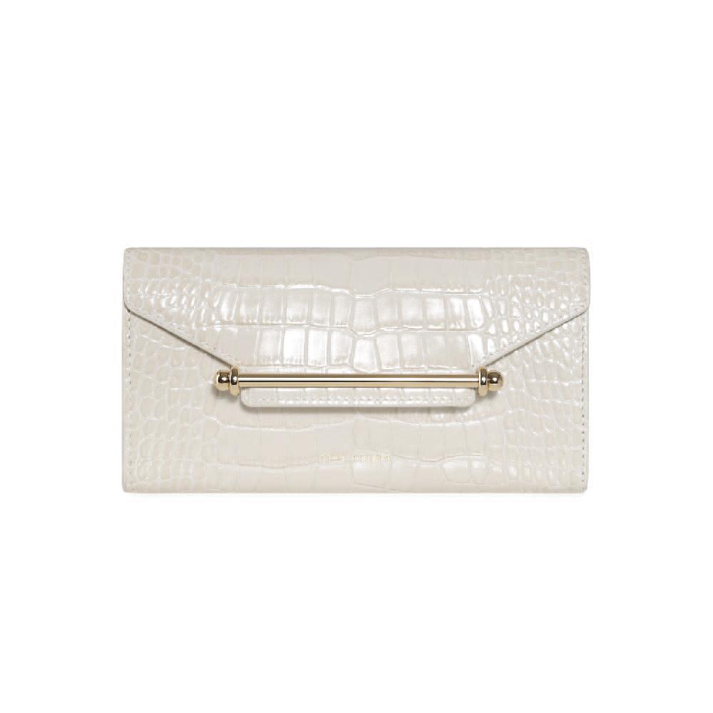 STRATHBERRY - STRATHBERRY MULTREES CHAIN WALLET鏈袋包-鱷魚紋白 - BreezeOnline ...