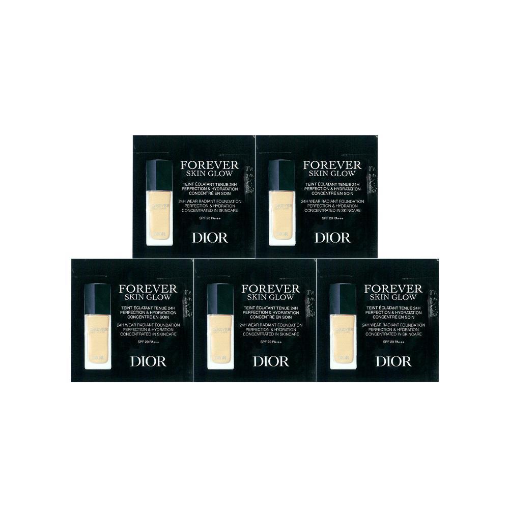 DIOR - DIOR 超完美持久柔光粉底液#1N 0.7ml*5 - BreezeOnline 微風精品線上